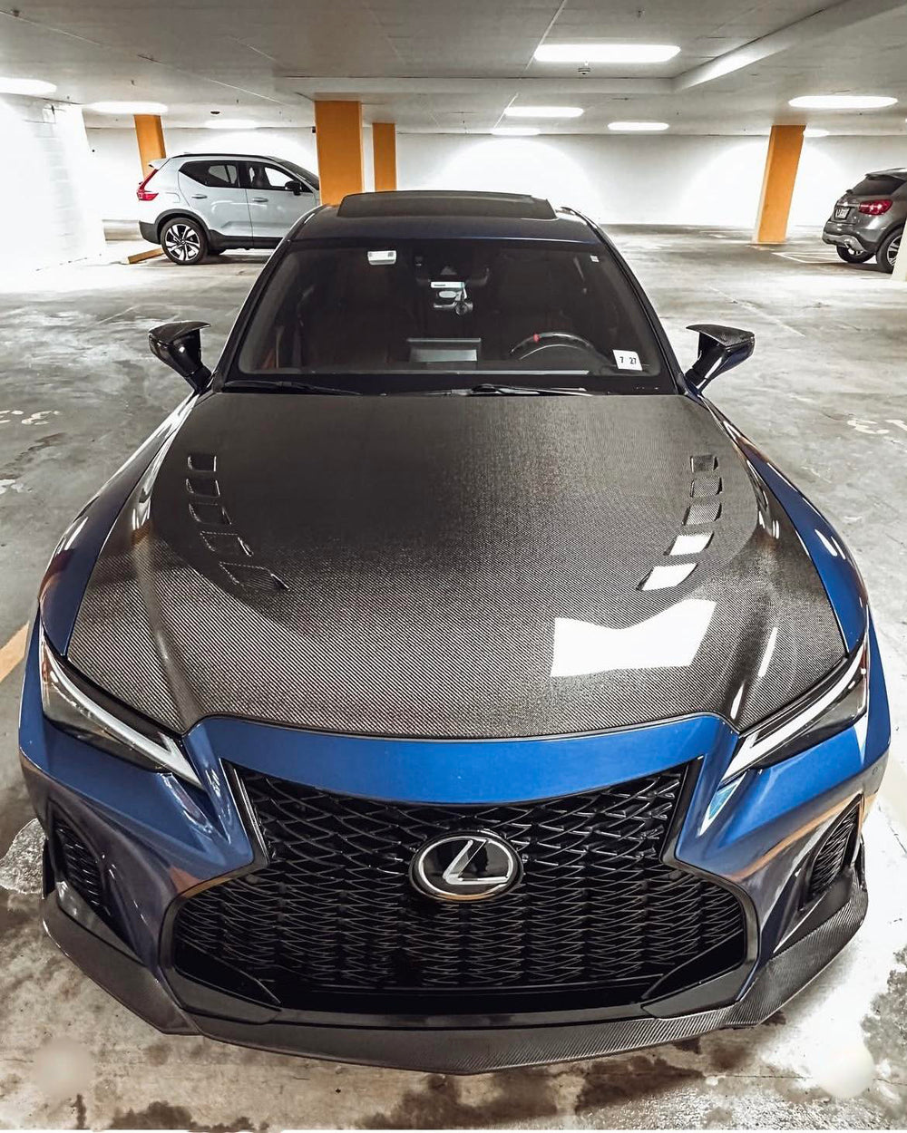 Tom's-style Front Splitter for Lexus IS350/IS300(2021~2025)